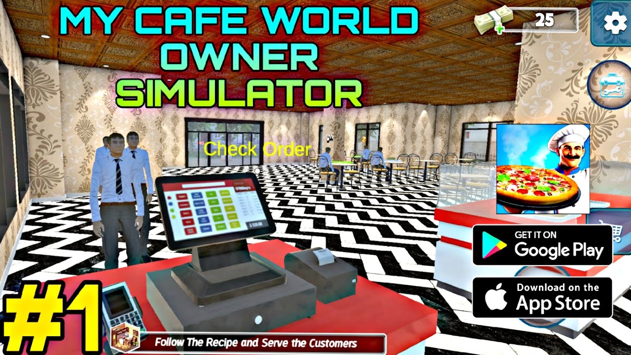 My Cafe World Owner Simulator Mobile Gameplay New Launch (Android/iOS ...