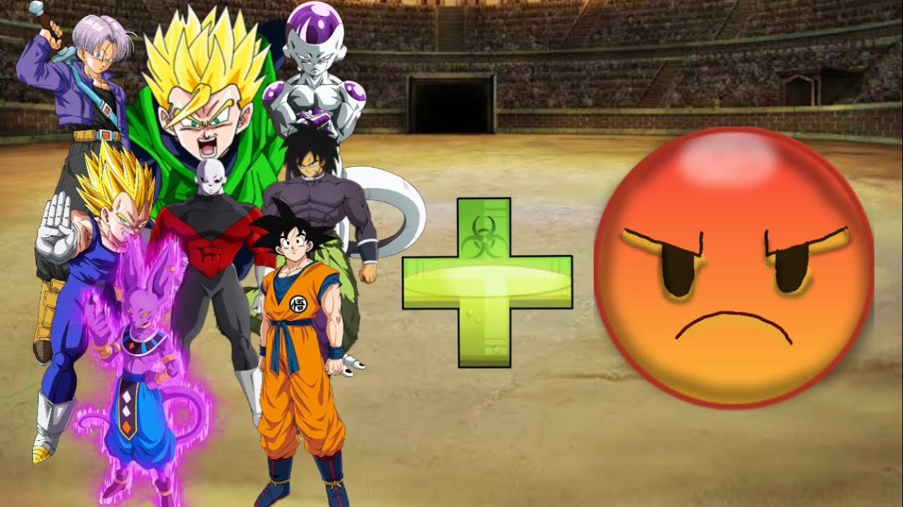 DragonBall Characters In Angry Mode 😡#anime #dragonball - YouTube