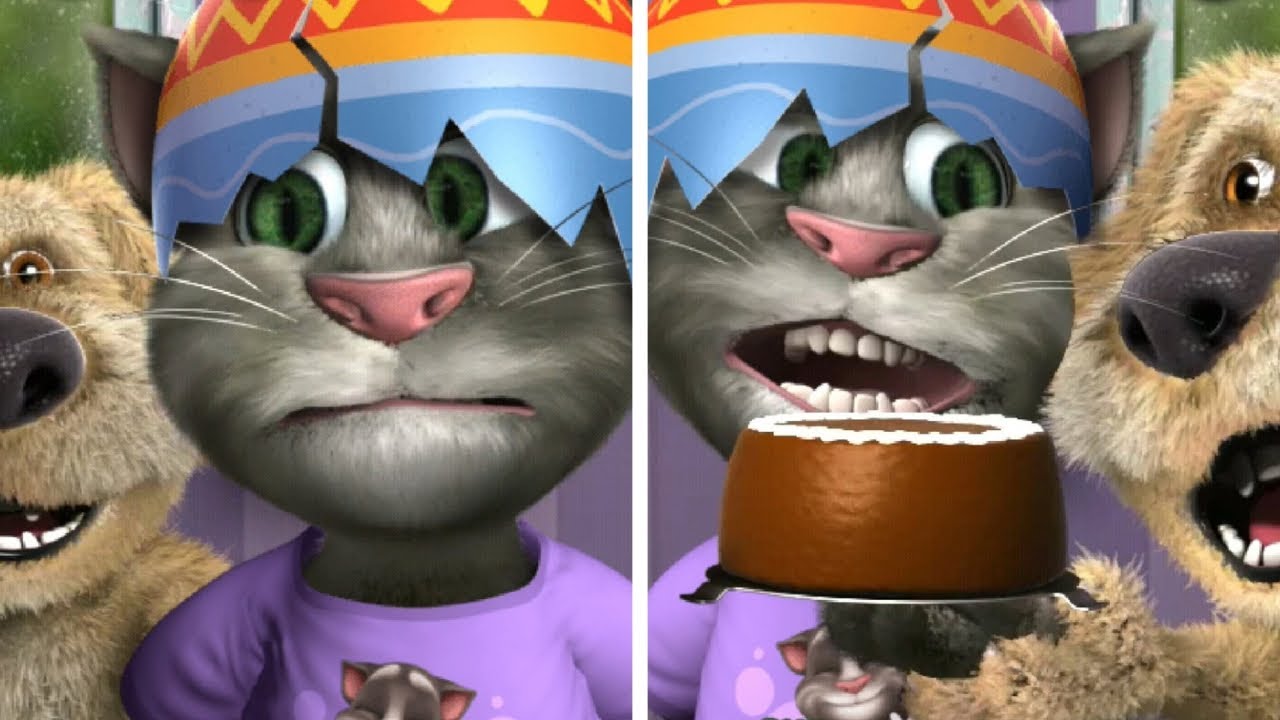 Talking Tom and Talking Ben Funny - YouTube