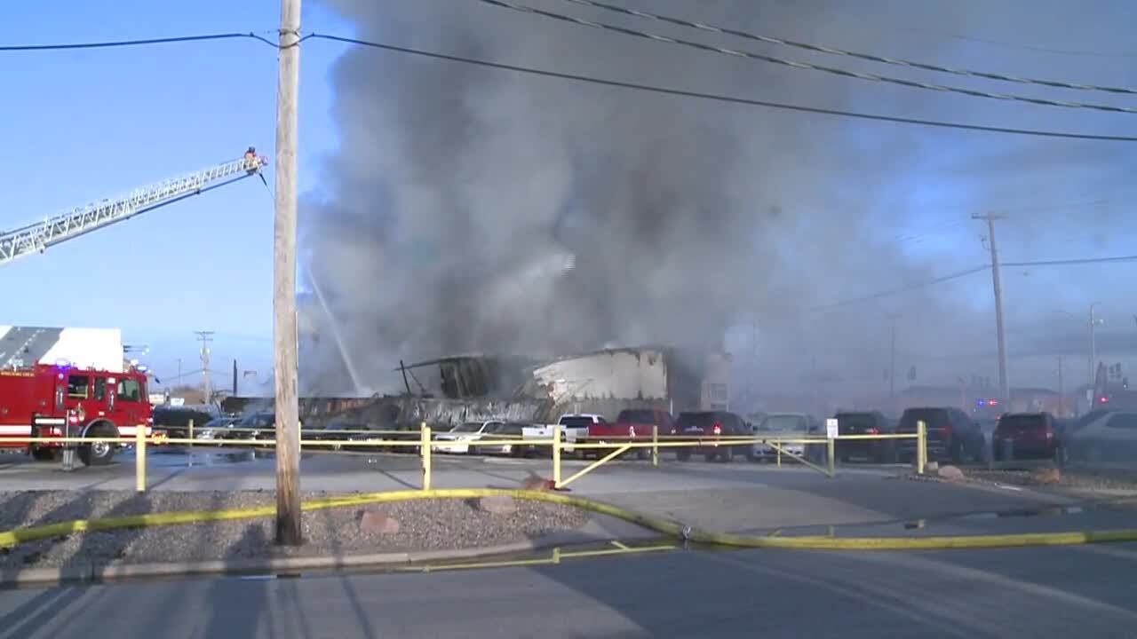 SCENE VIDEO: LFR responds to large fire at E Z Automotive in north ...