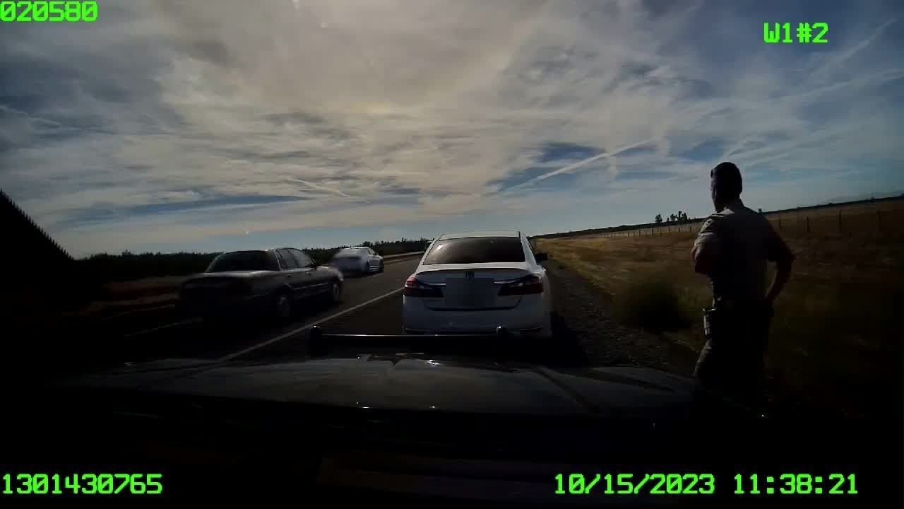 CHP dashcam video shows man shooting at CHP officer, stealing and ...