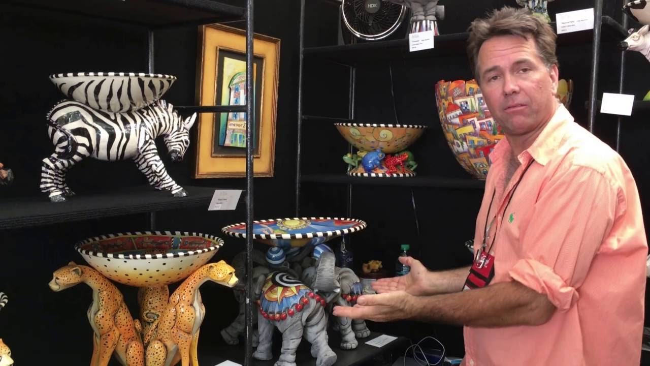 Dan Ferguson Artist Interview at Cottonwood Art Festival - YouTube