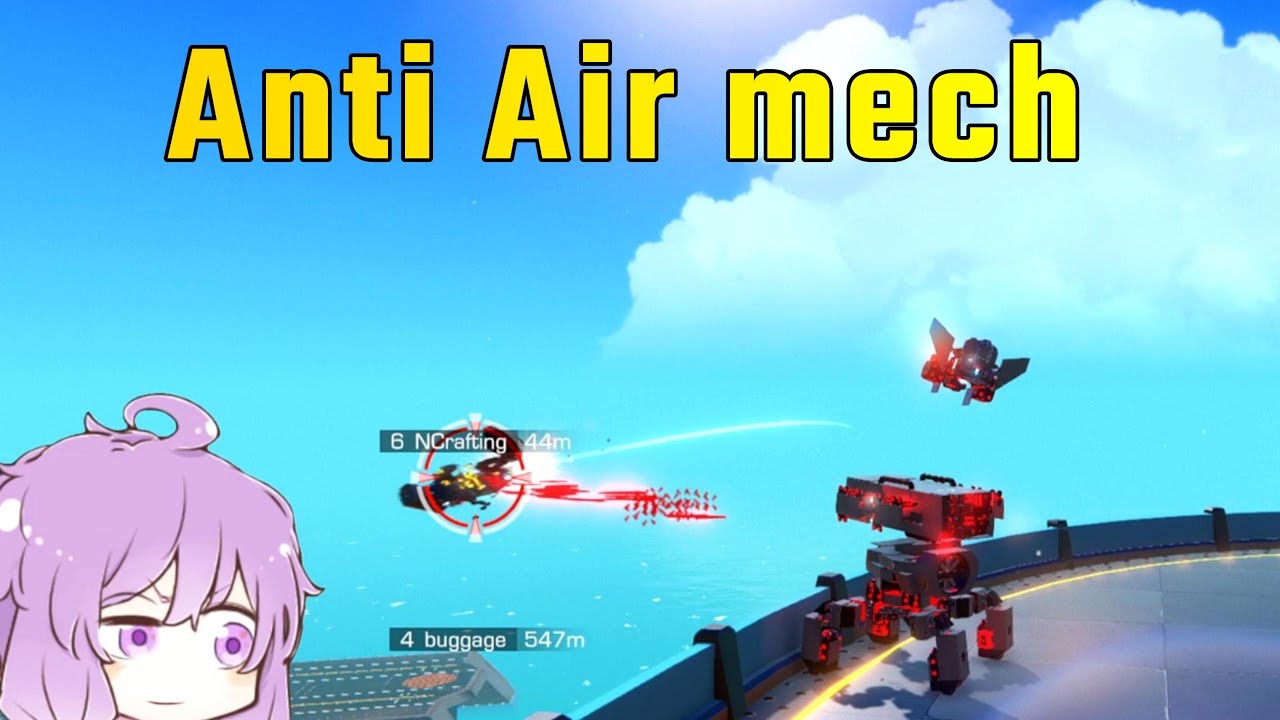 TrailMakers - Anti Air 4 legged crawler mech INSANE OP! - YouTube