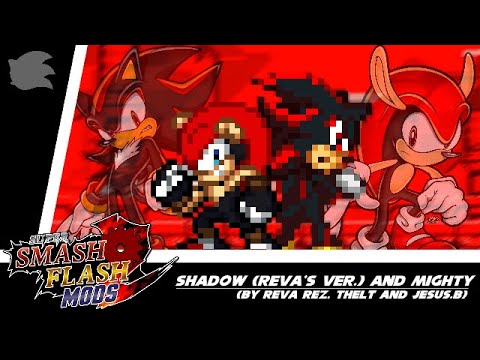 SSF2 Mods Showcase: Shadow (Reva's ver.) and Mighty (by @I_Laughed ...