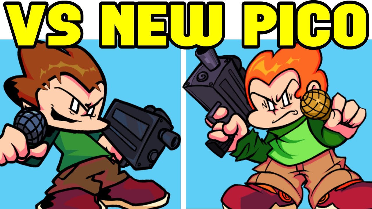 Friday Night Funkin' VS Pico (New SoundFont) (FNF Mod) - YouTube
