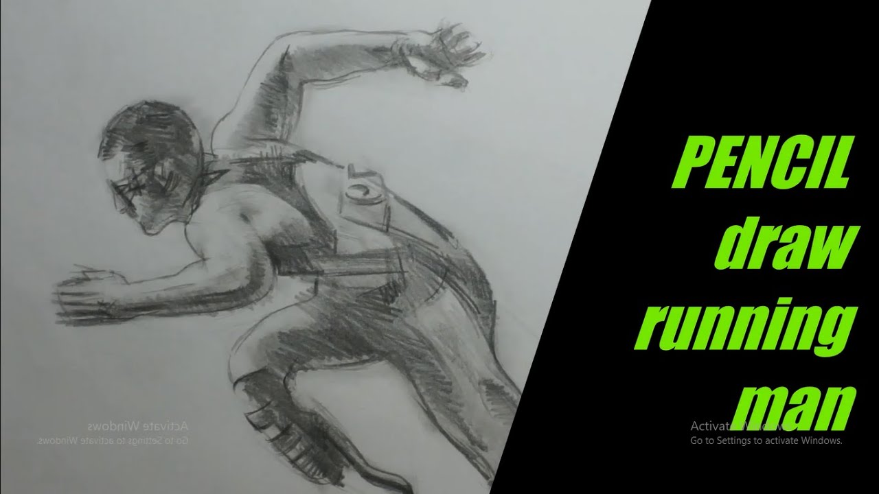 The Athletes-/How to draw/PENCIL Drawing/Art Demostration/ - YouTube