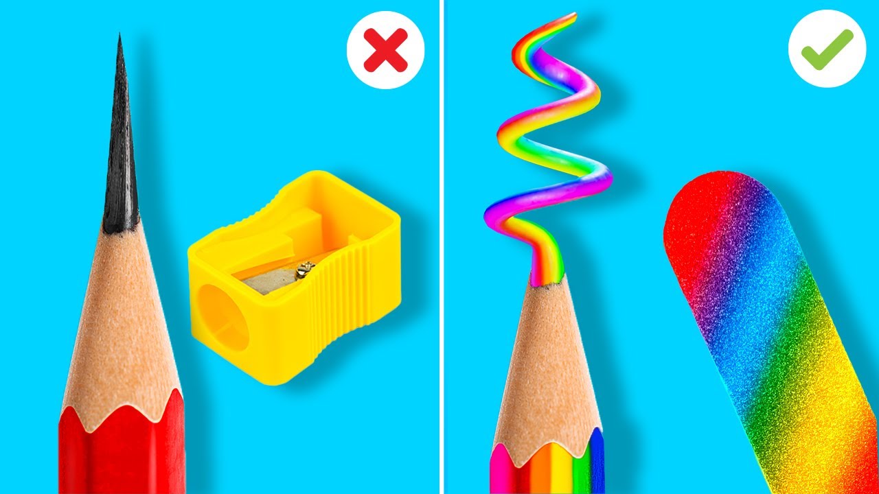 GENIUS ART TRICKS || No Eyes VS No Hands DRAWING CHALLENGE! Cool DIY ...