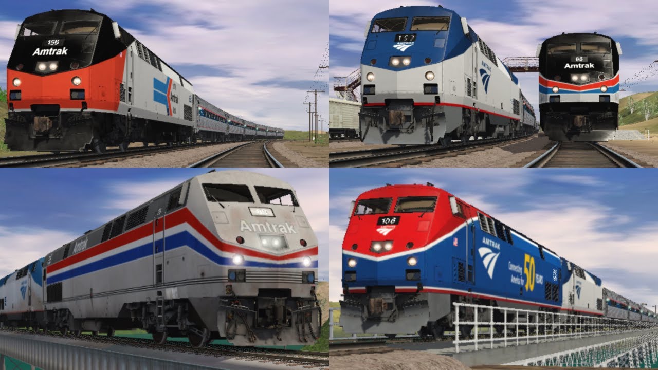 Trainz Simulator 3: Amtrak Trains of the Empire Corridor! Ft. Heritage ...