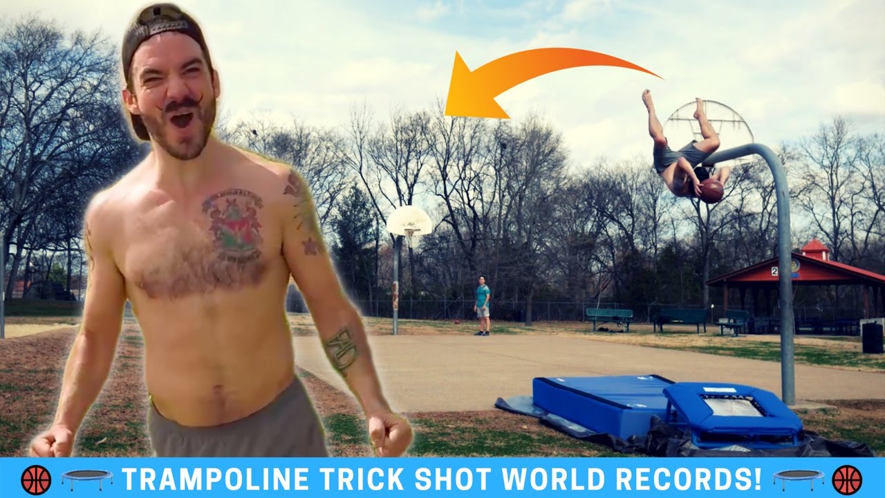 Basketball Trick Shot FRONT FLIP World Record! - YouTube