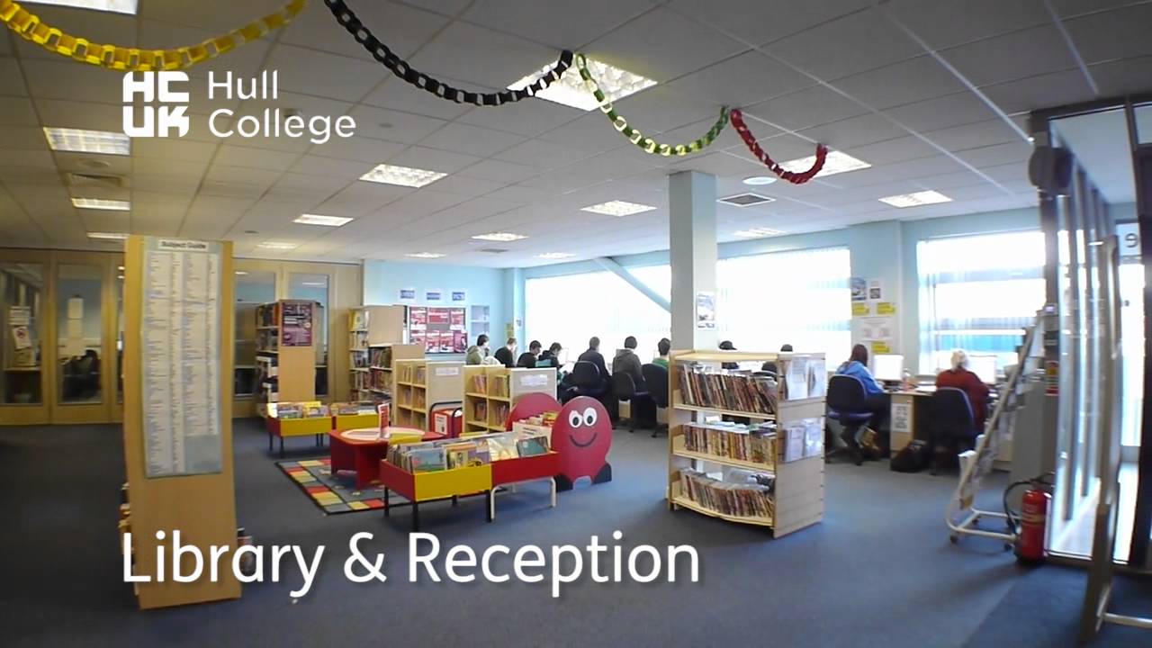 Hull College KC Stadium - Library - YouTube