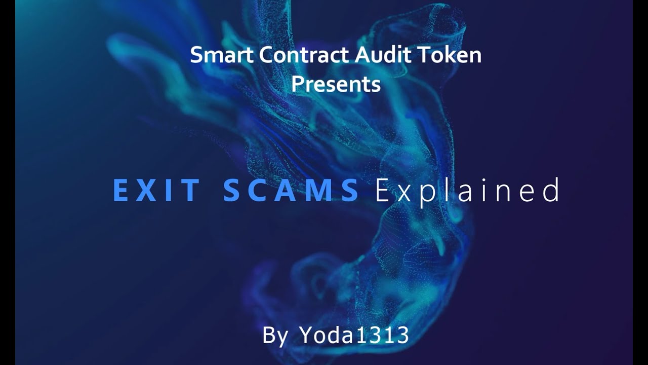 Exit Scams Explained - YouTube