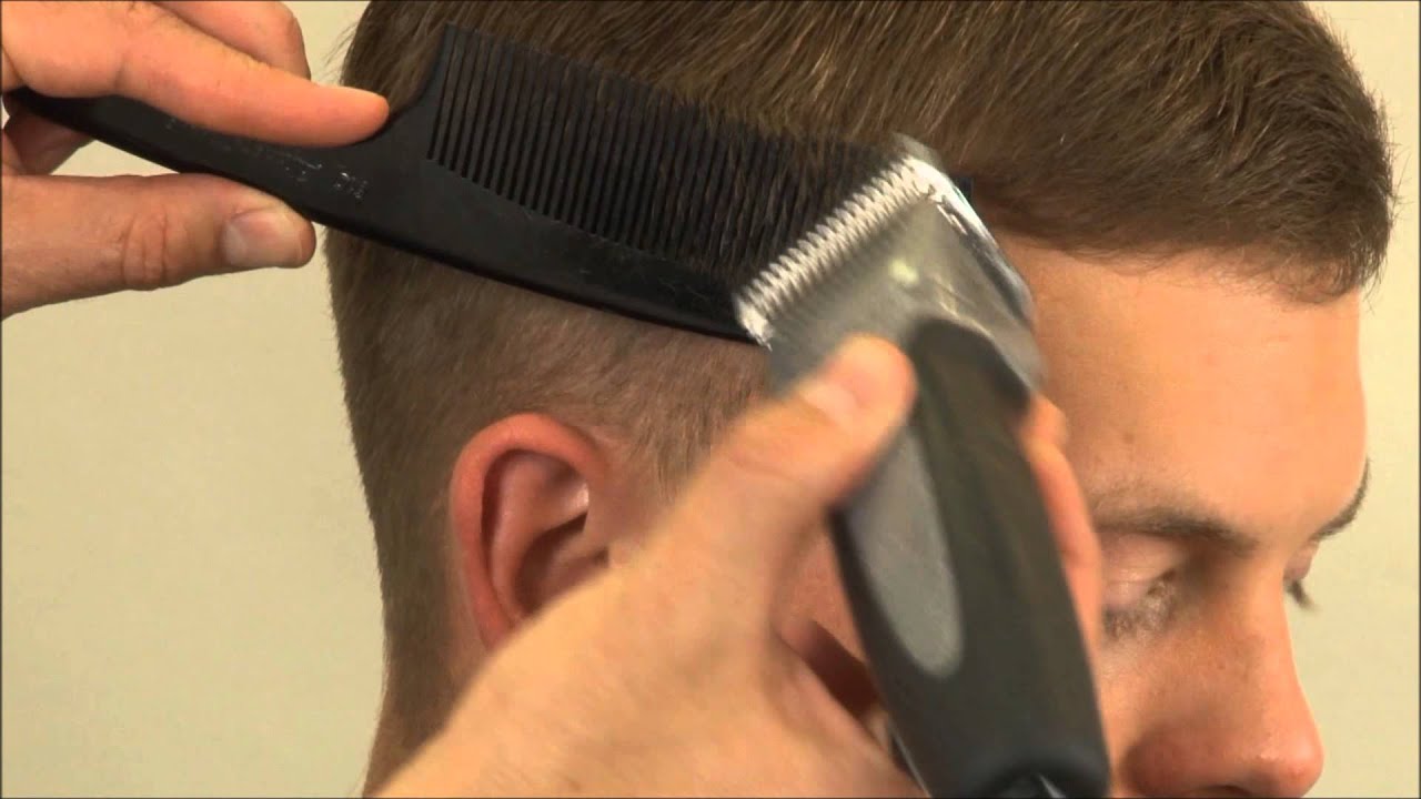 Comb Over With Hard Part - YouTube