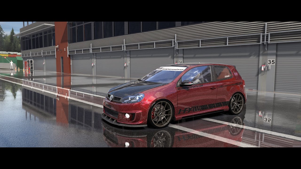 Assetto Corsa 2020 HPA FT742 TWIN TURBO GOLF R @RTMMods