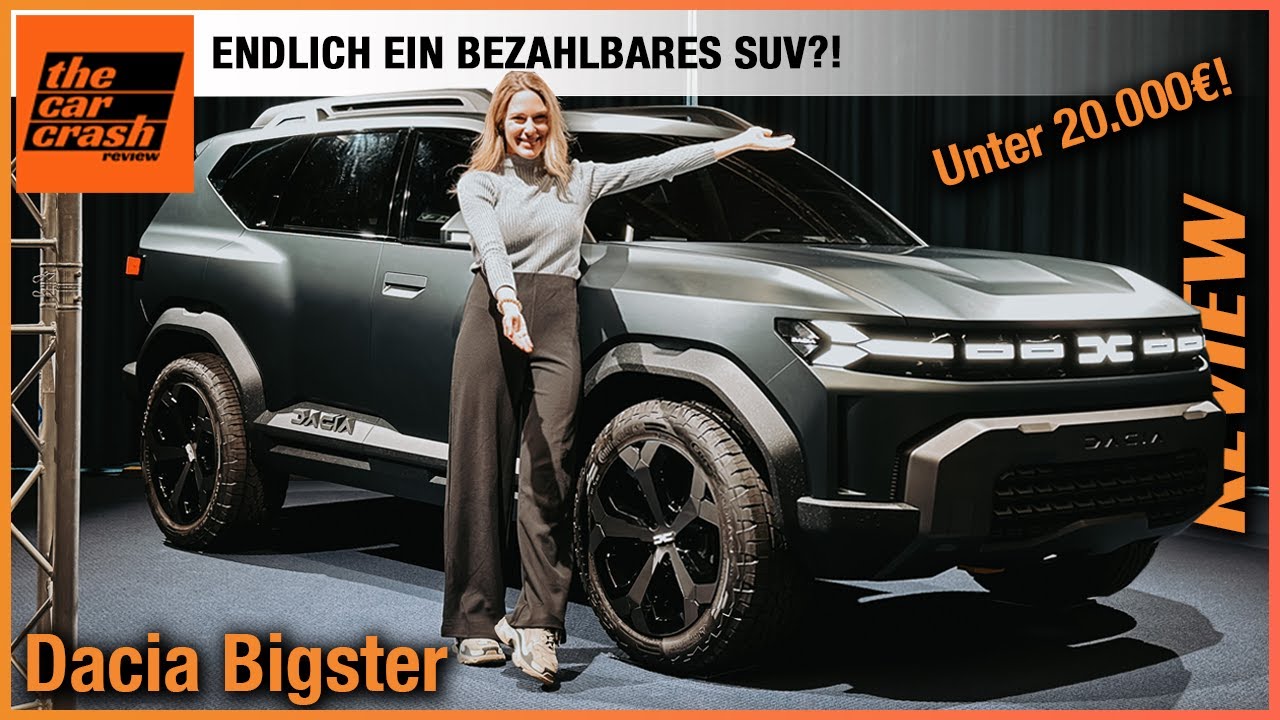 Dacia Bigster (2023) Endlich ein bezahlbares SUV unter 20.000€?! Review ...