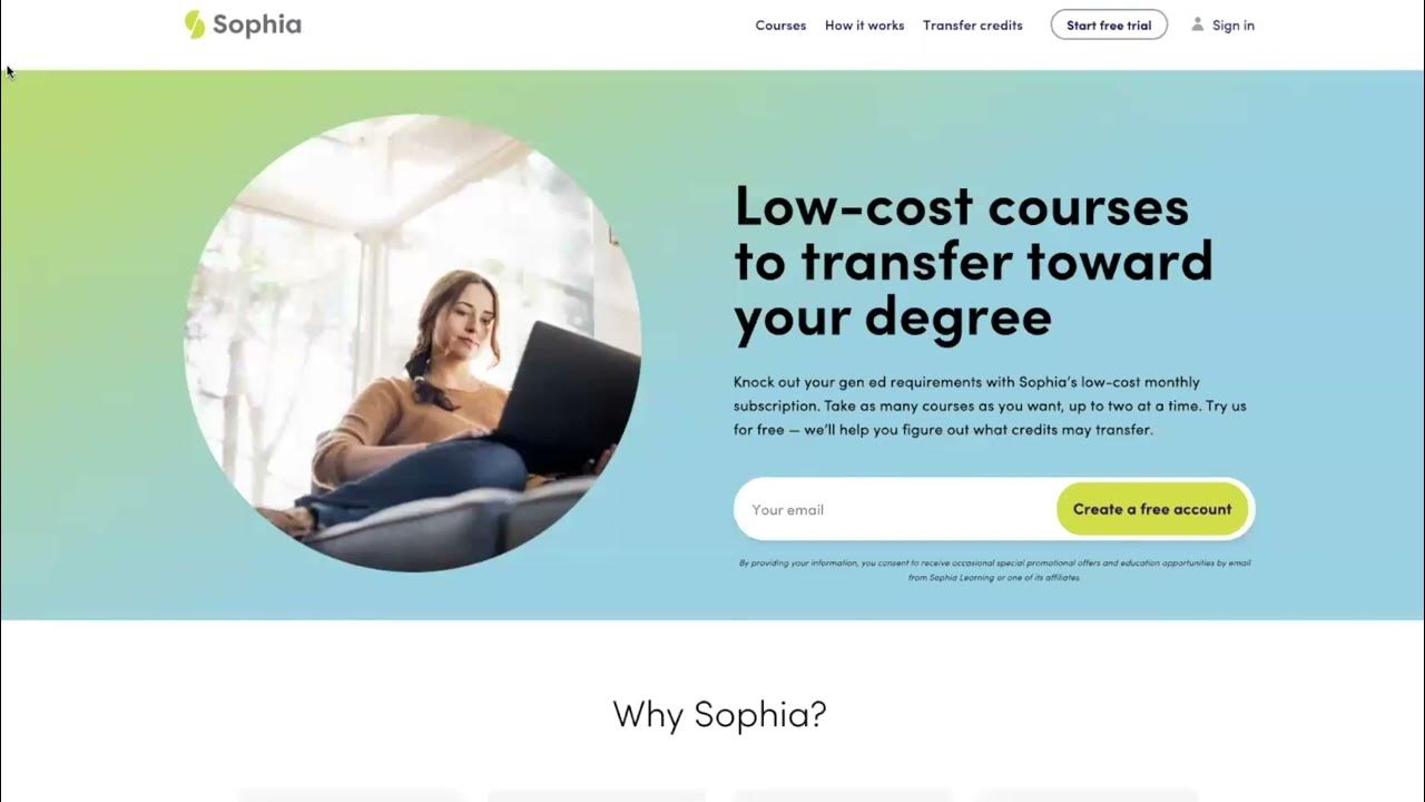 How to use Sophia Learning - Platform Demo - 2023 - YouTube
