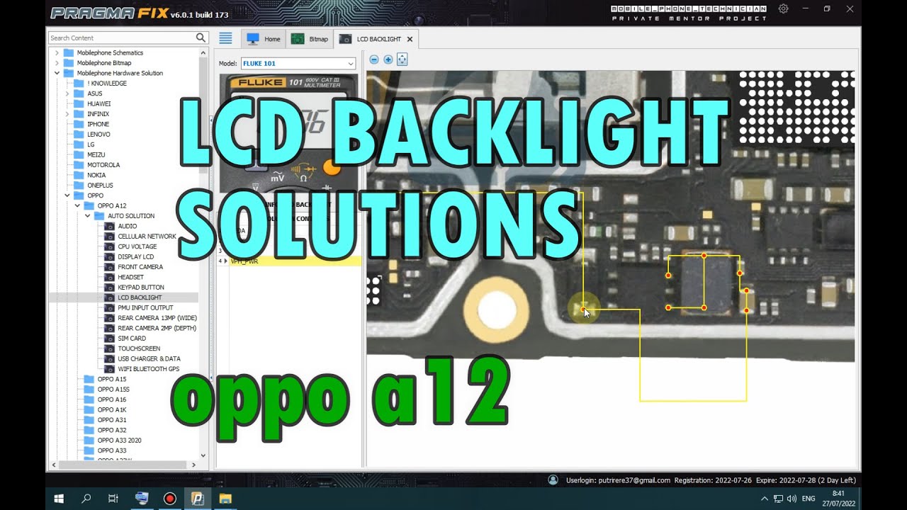 SEKEMA JALUR LAMPU LCD OPPO A12 SCHEMATIK HARDWARE AND SOLUTIONS - YouTube