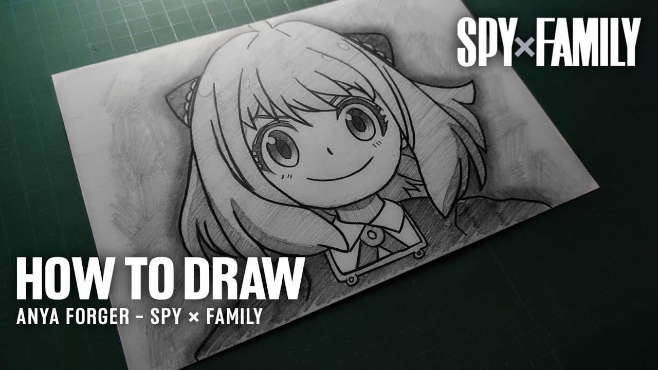 How to Draw Anya Forger - [Spy x Family] Step by Step for Beginners ...