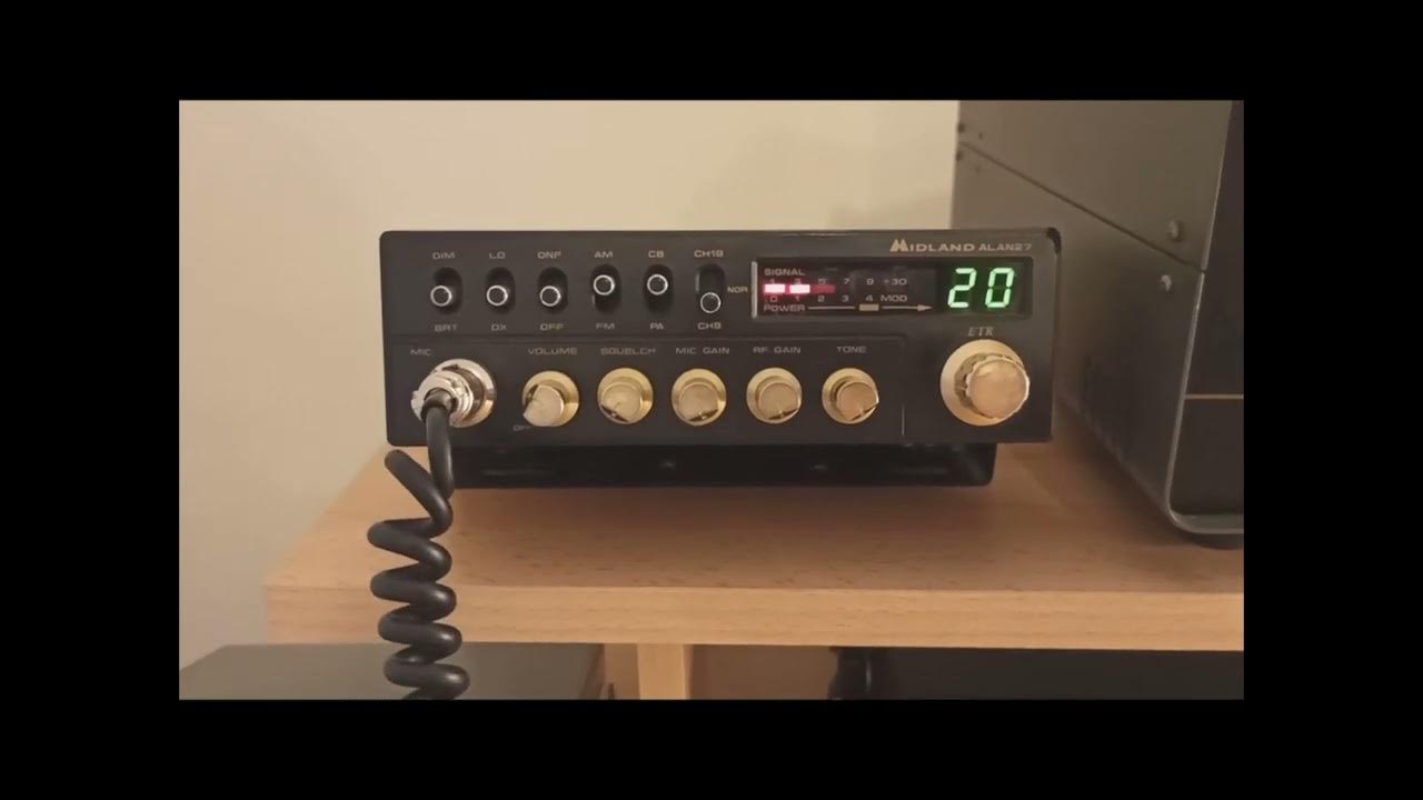 Midland Alan 27 120 Canali - YouTube