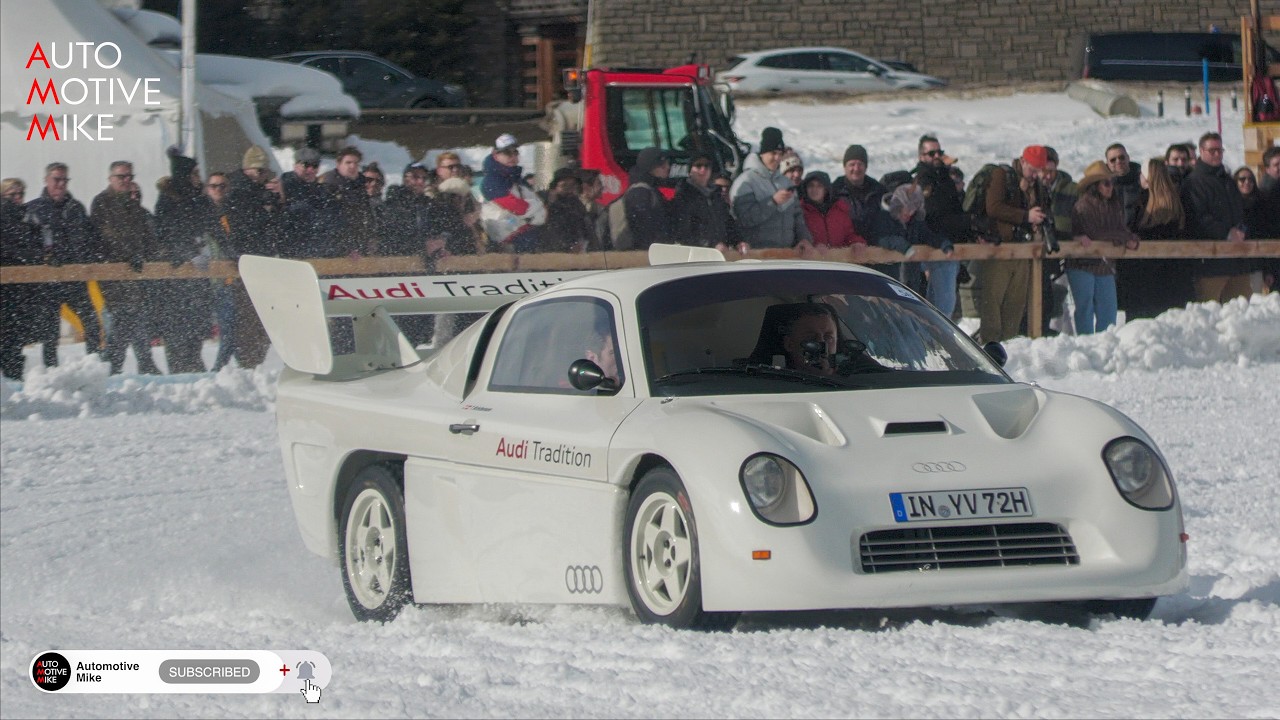 1986 Audi Quattro Group S Prototype 5-Cylinder SOUNDS at The ICE - YouTube