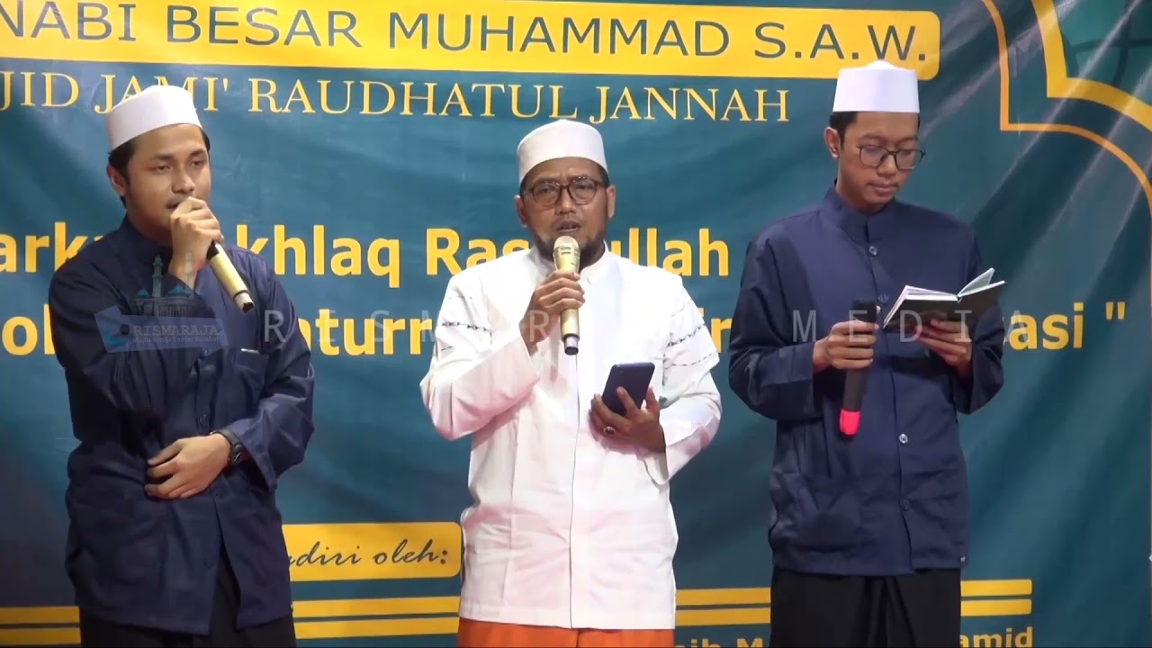 Rawi Barzanji | Ust. H. Ahmad Sofyan Hadi | Maulid Nabi Muhammad SAW di Masjid Jami Raudhatul ...