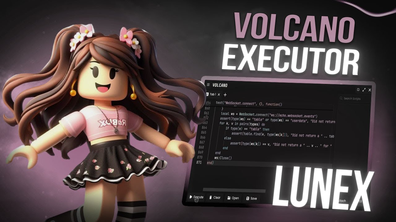 Volcano Executor [Menu] | Roblox Executor [Free 2025] | Volcano ...