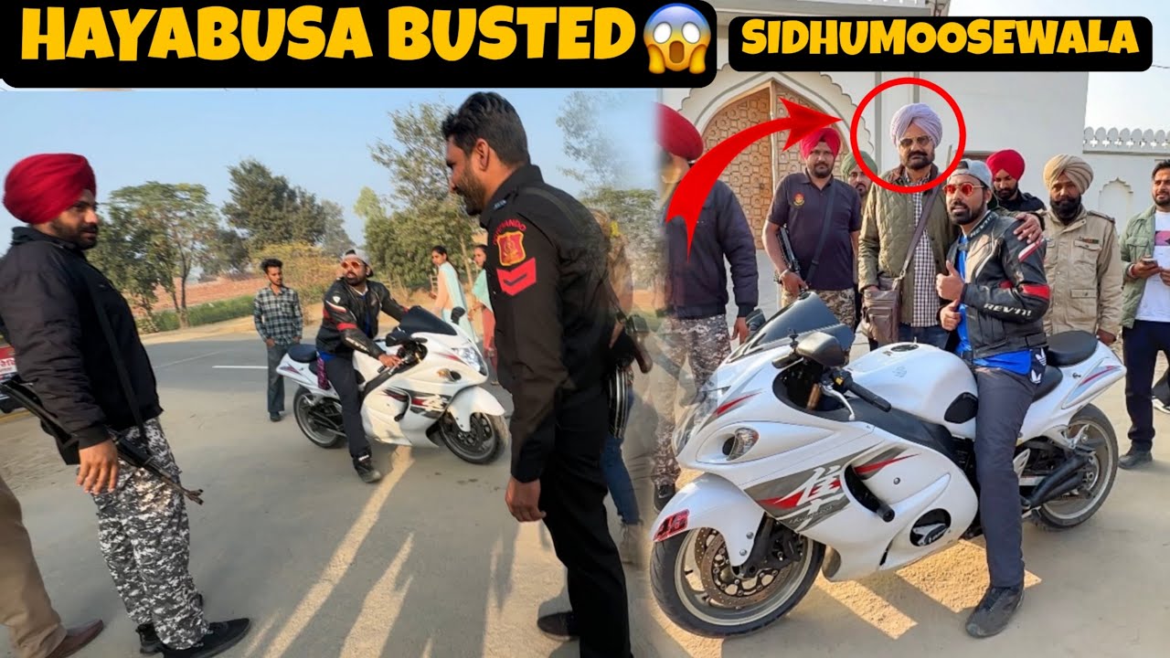 Finally Sidhu Moosewala ke Ghar Aagye Apni Hayabusa ko Lekar - *POLICE BUSTED MY HAYABUSA* - YouTube