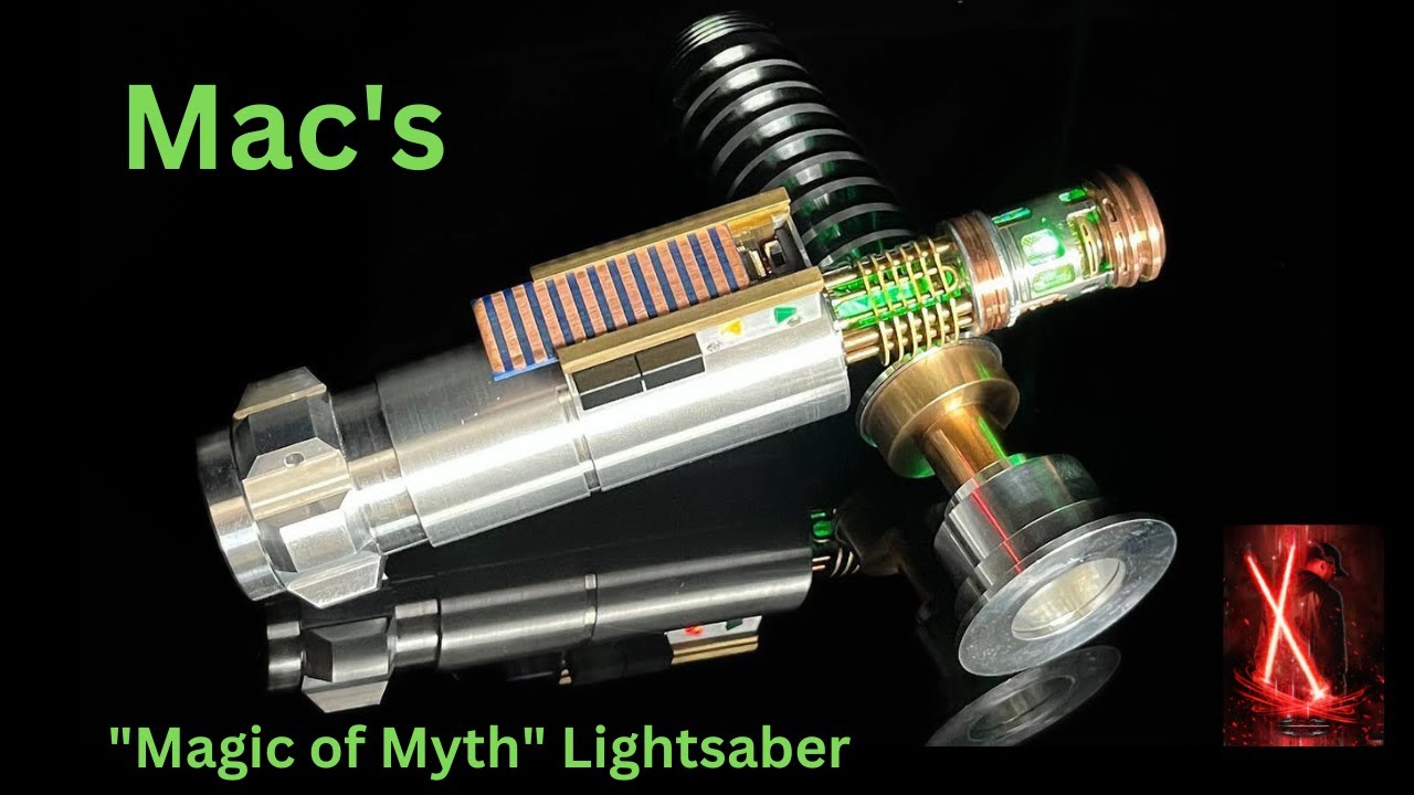 Mac's "Magic of Myth" Luke Skywalker Lightsaber with Crystal Chamber ...