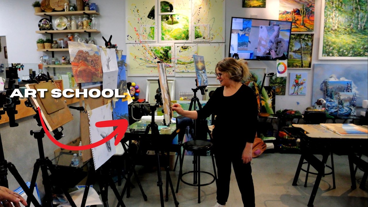 What it's really like to be an ART SCHOOL owner - A Day in the Life ...