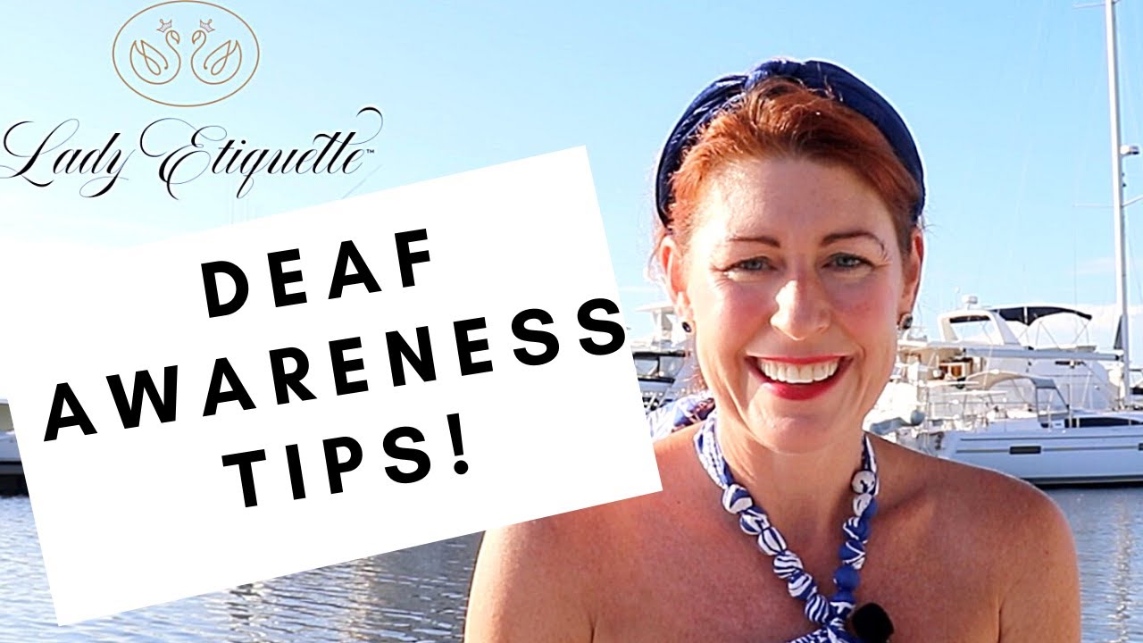 DEAF AWARENESS TIPS! - YouTube