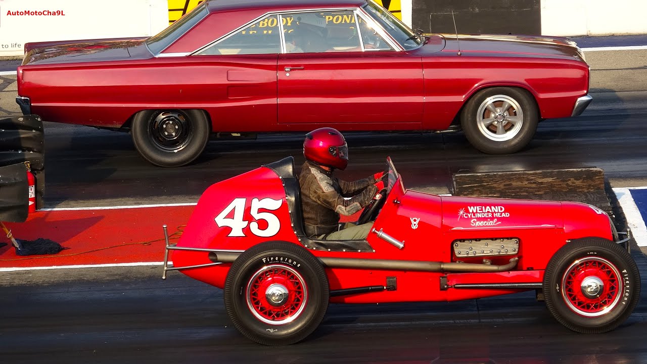 Drag Racing Vintage & Classic cars Good Old Glory Days - YouTube