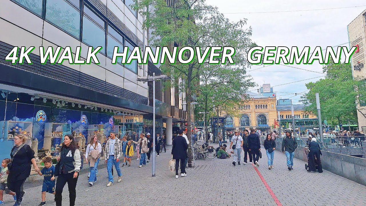 HANNOVER GERMANY 🇩🇪 4K ULTRA 🫡 WALK TOUR ️🫶😍 - YouTube