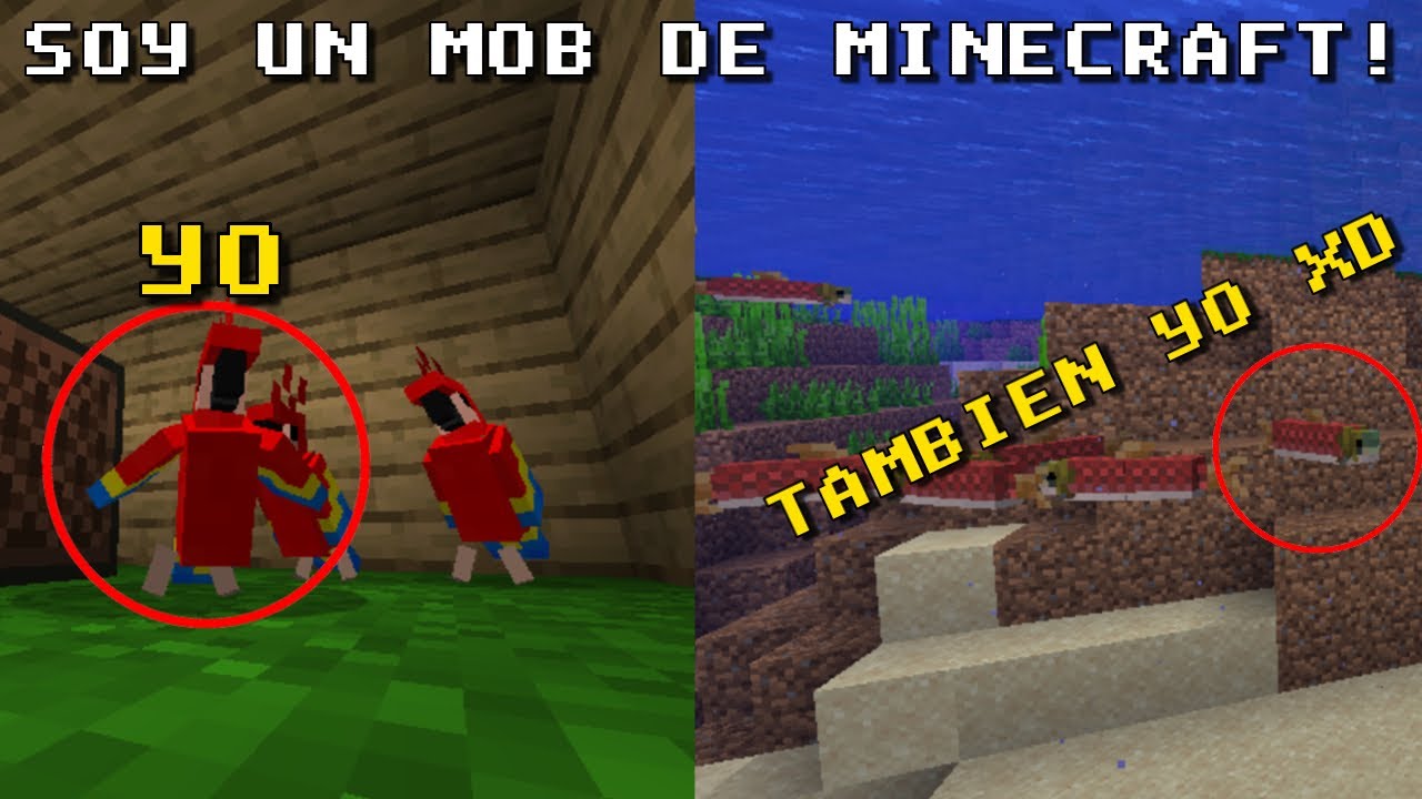 👉COMO SER UN MOB EN MINECRAFT!! || IDENTIFY MOD 1.16.1 || ( FABRIC ...