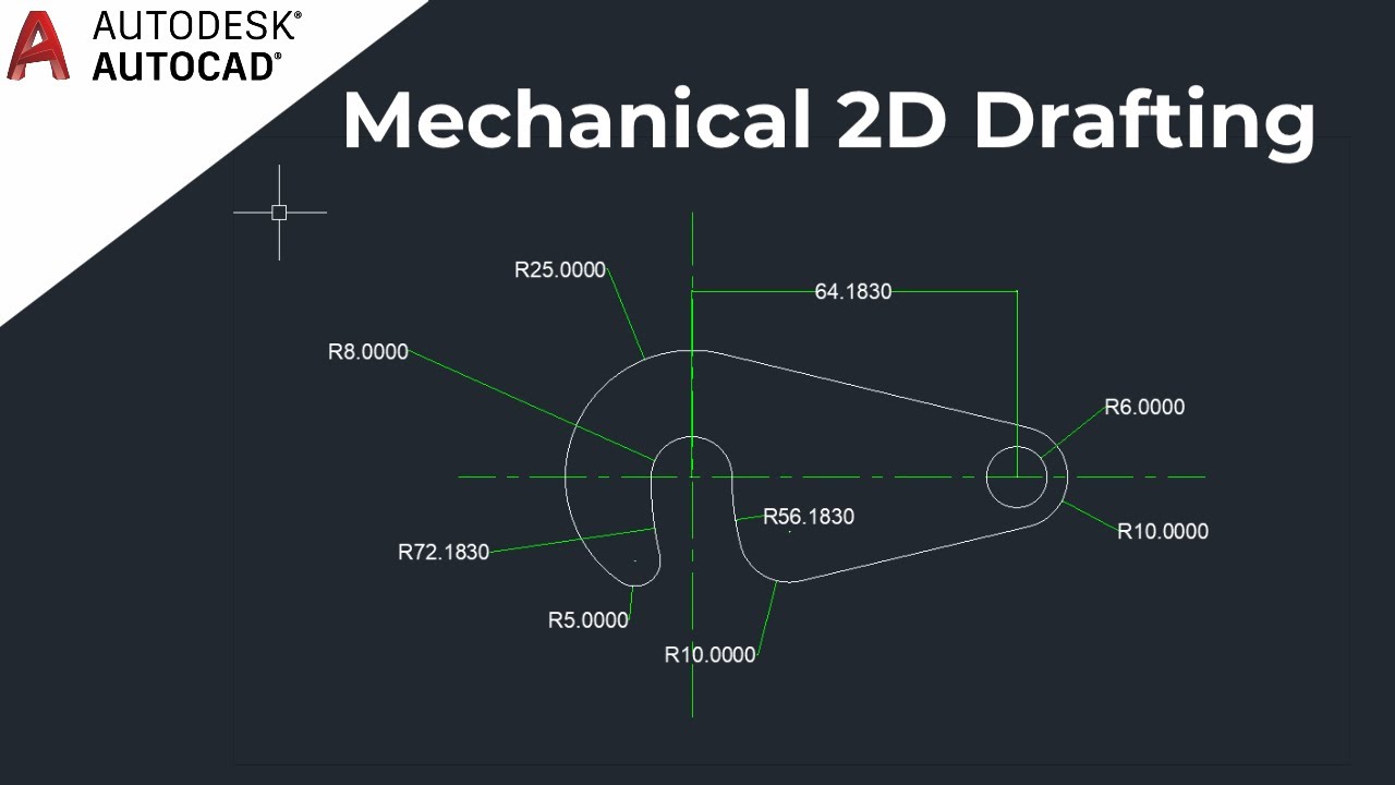 4. 2D Drafting In Autocad | For Beginners | How To Draw In Easy Way ...