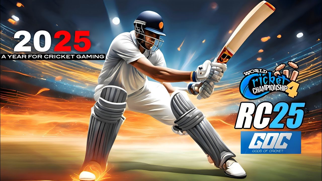 Upcoming cricket game in 2025||wcc4 new graphics and gameplay,rc25 ...
