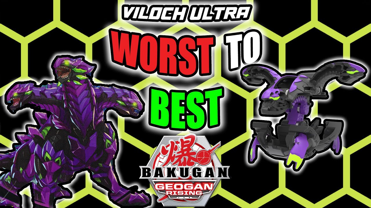 Which Viloch Ultra from Bakugan Geogan Rising is the Best? - YouTube