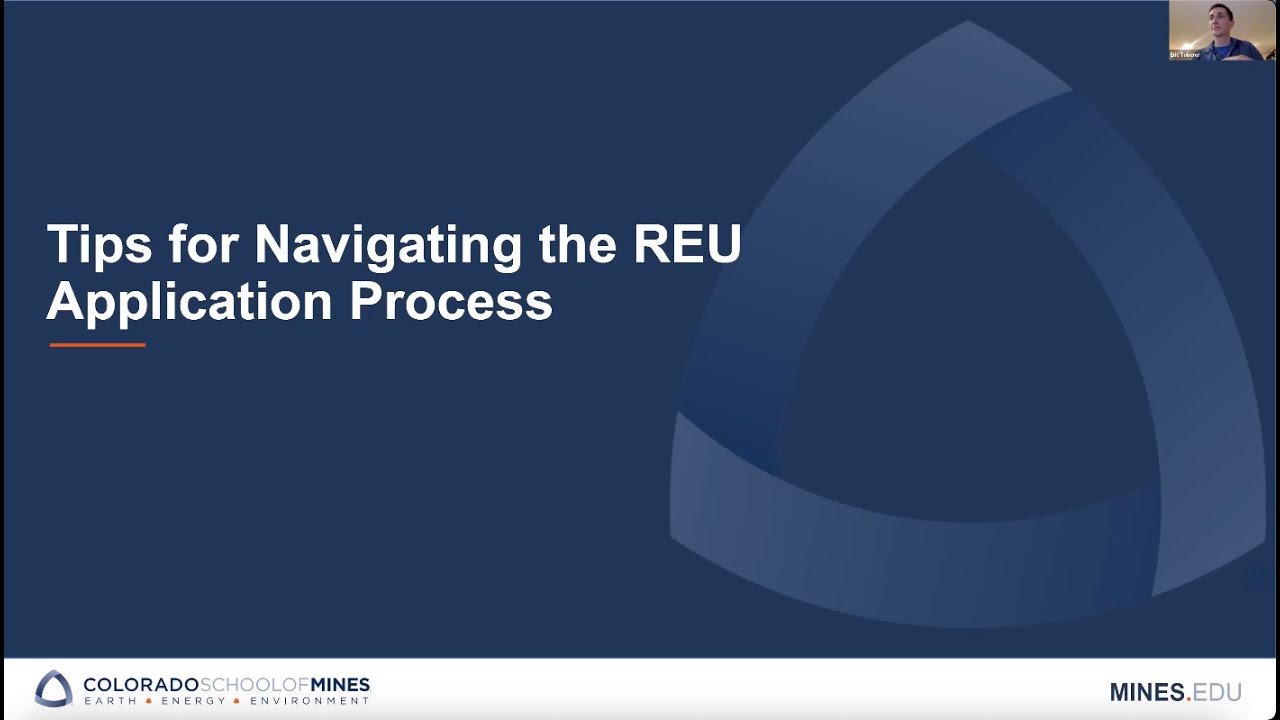 How to apply for an REU program - YouTube