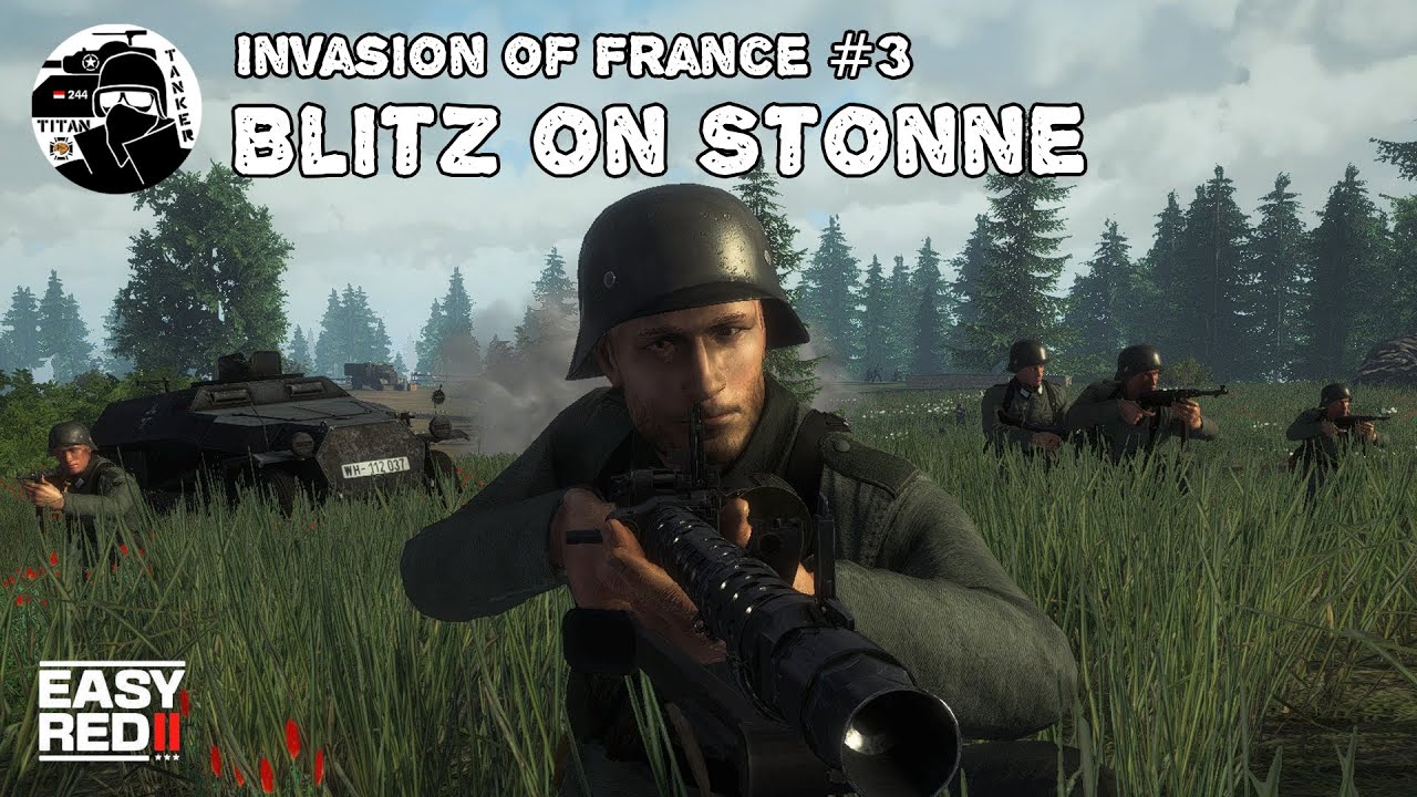 Invasion of France #3 - Blitz on Stonne (AXIS) | Easy Red 2 Germany ...