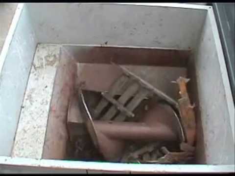 Shredding Wood Pallets - YouTube