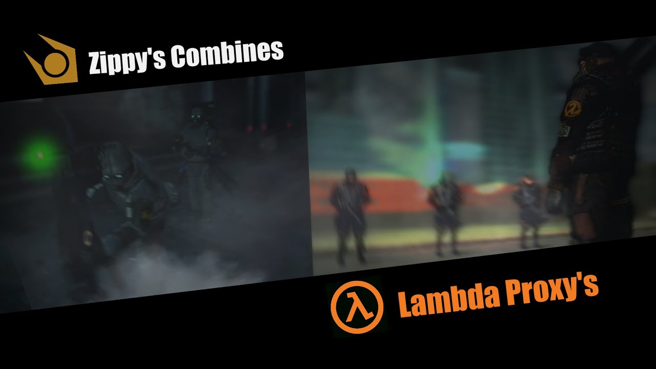 Garry's Mod | Zippy's Combines vs Lambda Proxy's SNPC | GMOD NPC WARS - YouTube