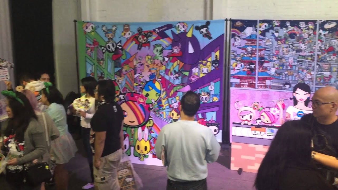 Tokidoki 10th Anniversary Party in Los Angeles - YouTube