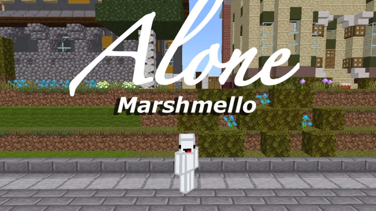 Alone-Marshmello ||Minecraft version - YouTube