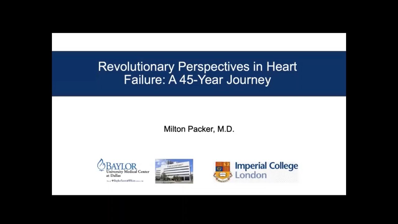 Revolutionary Perspectives in Heart Failure: A 45 - Year Journey - YouTube