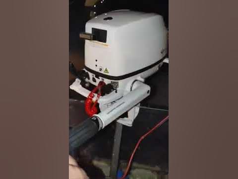 Tohatsu 5HP Propane Outboard Motor Review On Skiff - YouTube