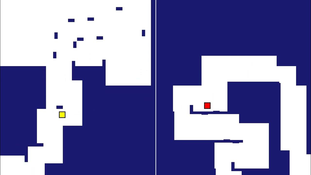 "Megalovania" full version played by 2 bouncing squares - YouTube