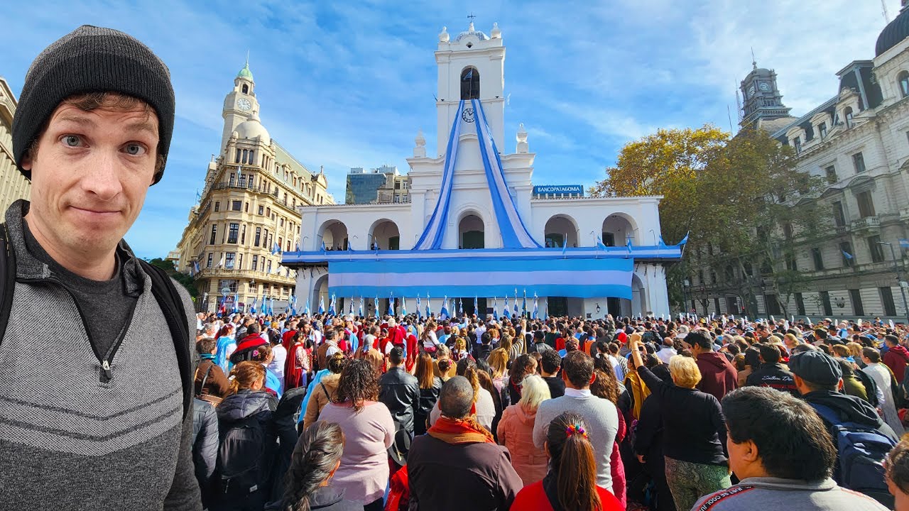 Celebrating Revolución de Mayo: History Comes Alive in Plaza de Mayo 🇦🇷 ...