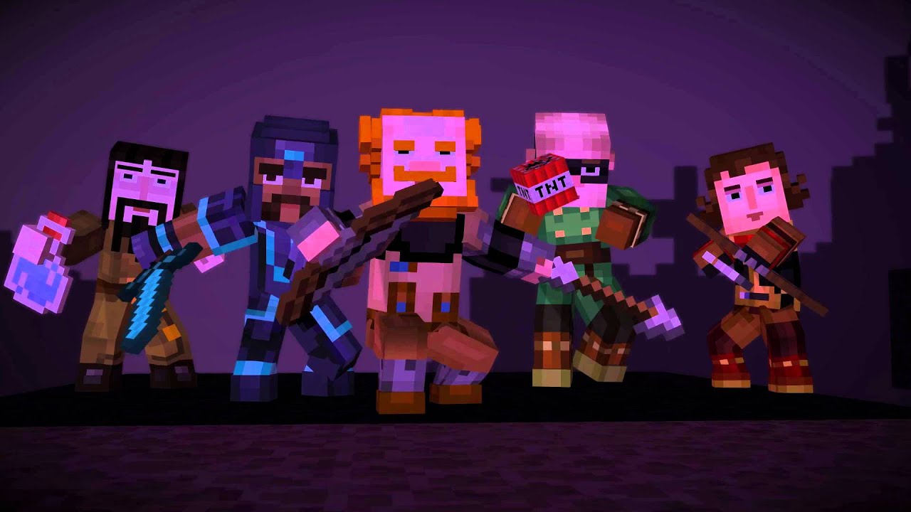 Minecraft: Story Mode Episode 4 A Block and a Hard Place - Part 4 60FPS ...