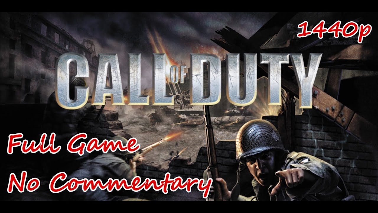 Call Of Duty 1 - Full Game Walkthrough Gameplay (No Commentary) (COD 1 ...