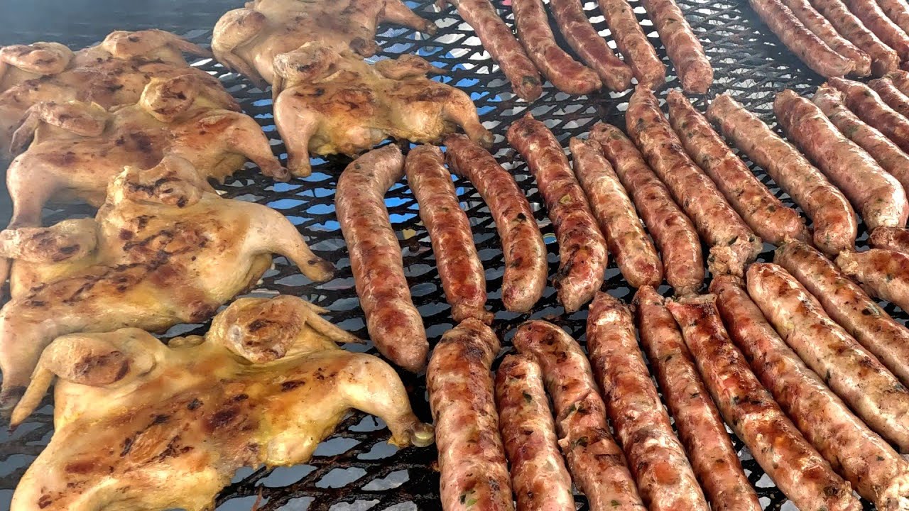 Amazing street food, the biggest in Fresno, cooking and selling Lao ...