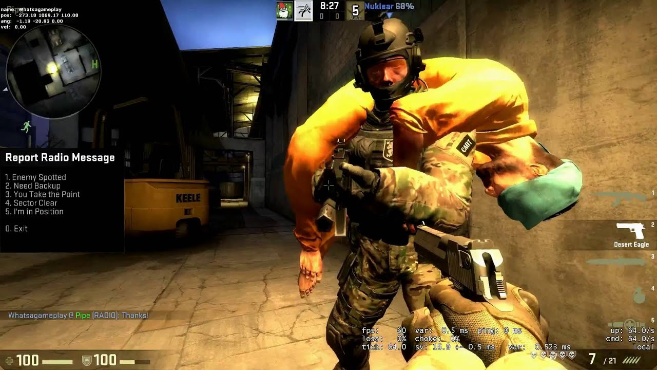 Counter-Strike GO, Coop Phoenix Compound Mission 1 Playthrough - YouTube