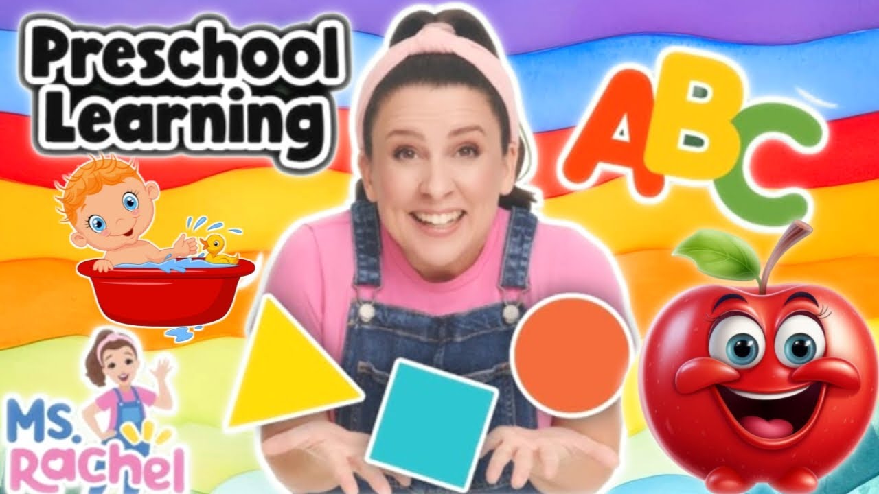 Ms Rachel & Elmo Get Ready For SchoolABC Song, Numbers, Colors ...